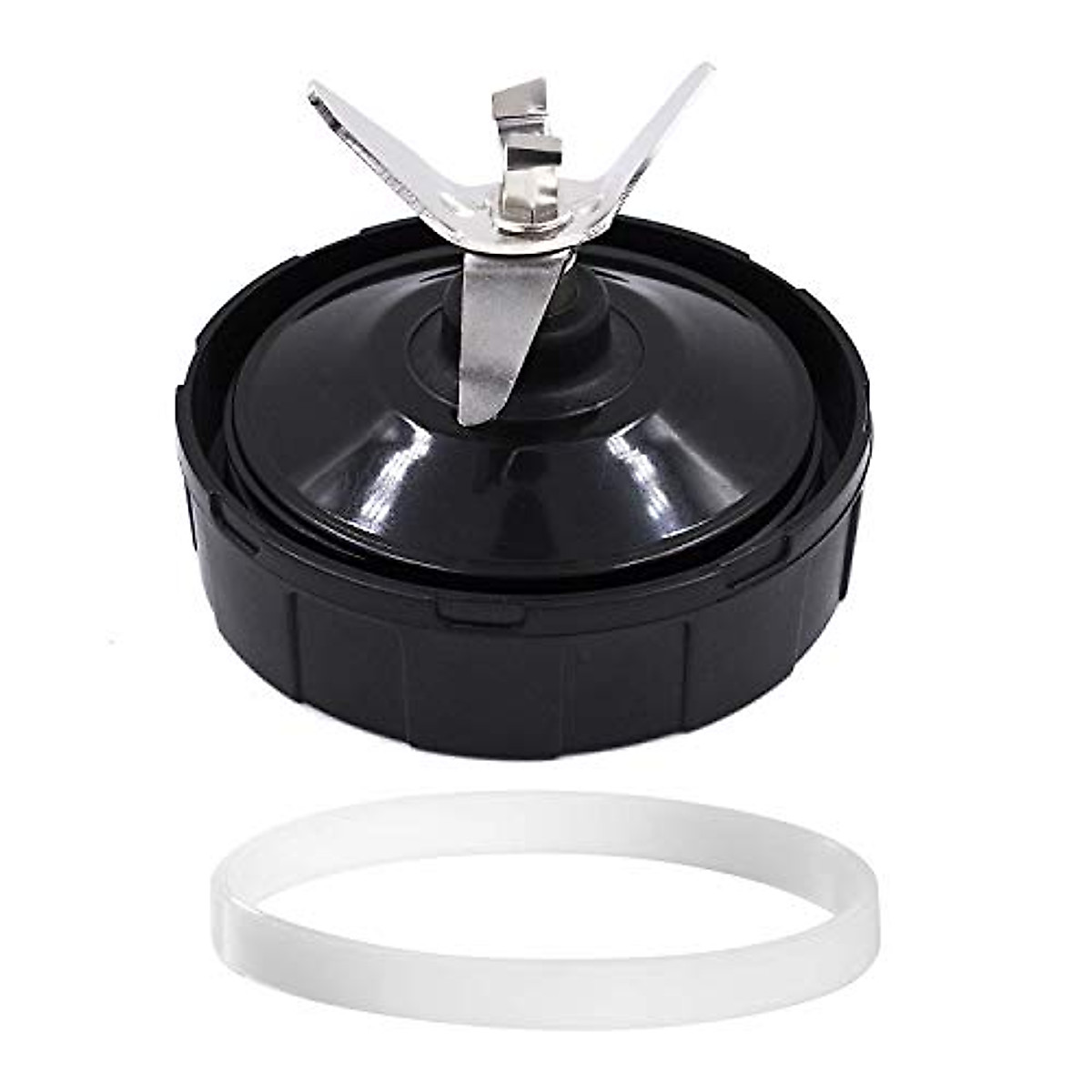 6 Fins Blender Blade 4inch Female Blade for Nutri Ninja iQ 900W BL454-70 BL455-70 and 1000W BL481-70 BL482-70 BL483-70 BL480 BL480D Blender Replacement Parts