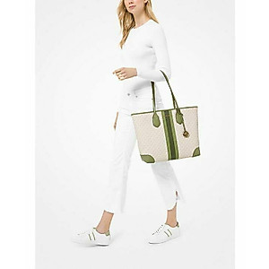 Michael Kors Eva Large Tote Clementine Multi One Size