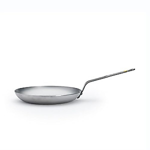 de Buyer MINERAL B Carbon Steel Omelette Pan - 9.5” - Naturally Nonstick - Made in France