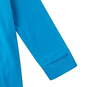 Sesame Street Boys’ Elmo or Cookie Monster Zip Up Long Sleeve Hooded Romper for Newborn, Infant and Toddler Kids