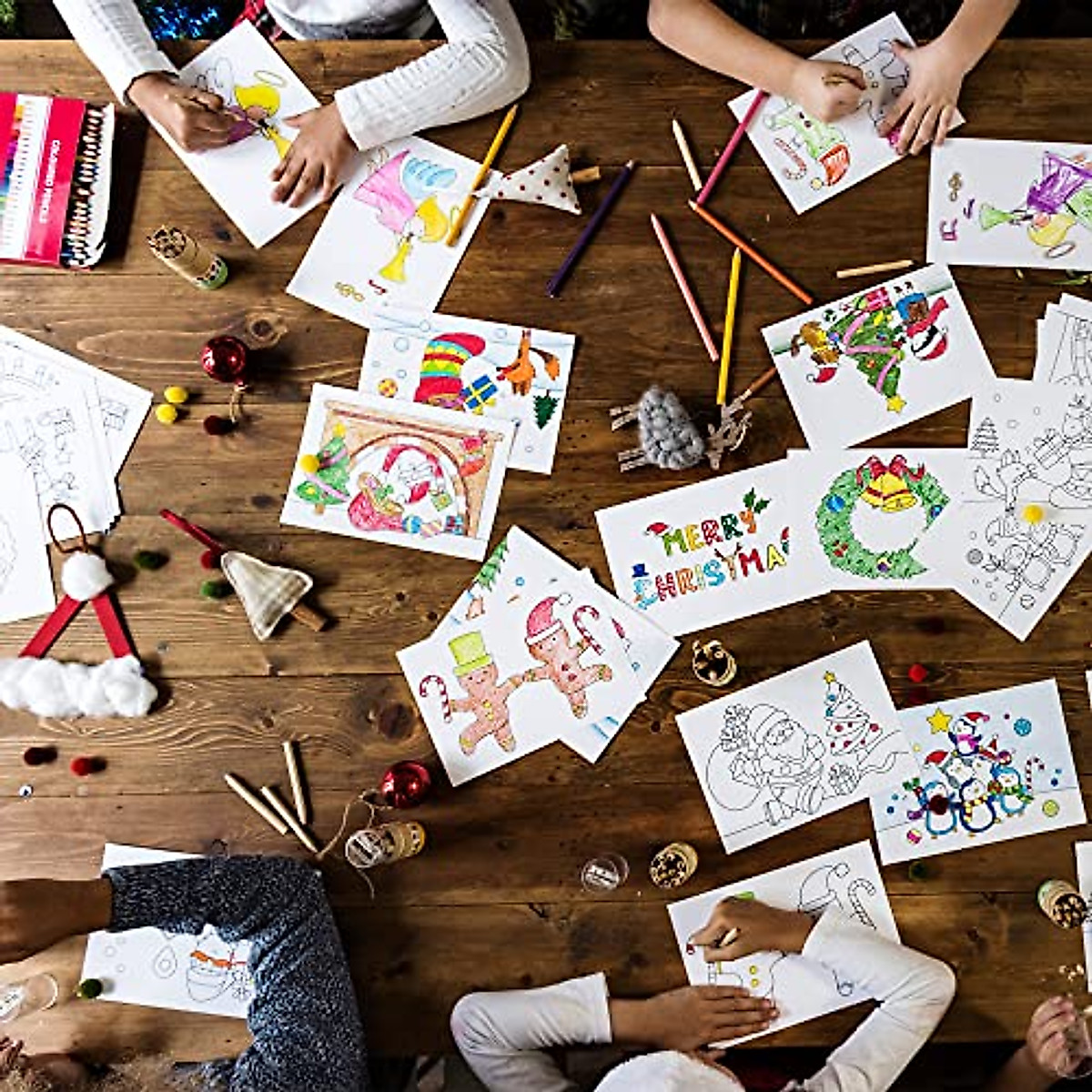 Goefun White Blank Cards and Envelopes 4 x 6 Flat Cards and A6 Envelopes Self Seal 100 Pack for Wedding, Invitations, DIY Greeting Cards, Thank You Cards & All Occasion (Unfolded)