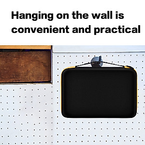 Battery Organizer Storage Case with Tester, Batteries Holder Box Carrying Container Bag, Garage Vault Organization Holds 162+ Battery Variety Pack AA AAA AAAA C D 9V 3V Lithium(No Batteries)