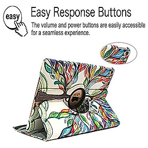 iPad Air (3rd Gen) 10.5" 2019 / iPad Pro 10.5" 2017 Case,360 Degree Rotating Stand Smart Case Protective Cover with Auto Wake Up/Sleep Feature Cover for (A2152/A2123/A2153/A2154 / A1701/A1709)