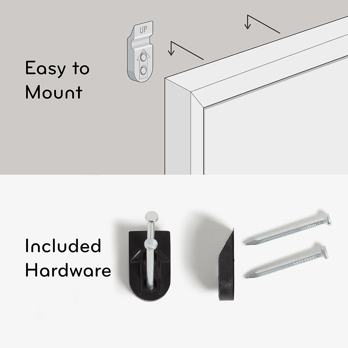 U Brands Magnetic Monthly Calendar Dry Erase Board, 16 x 20 Inches, Silver Aluminum Frame, Magnet and Marker Included (361U00-01),Silver Frame