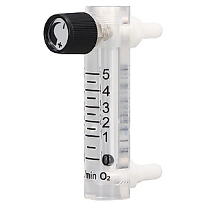 0 to 5LPM Air Meter Adjustable Panel Type Meter High Accuracy Flowmeter with Scales Panel Mount Type Accuracy Class 4%