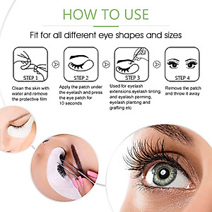 4x100 Lash Tech Stuff Supplies Kit, Beauty Star Eyelash Extension Supply Essentials, 100 Pairs Under Eye Gel Pads, 100 Mascara wands, 100 Micro Applicators Brush, 100 Glue Ring Holder, 4 Lashing Tape