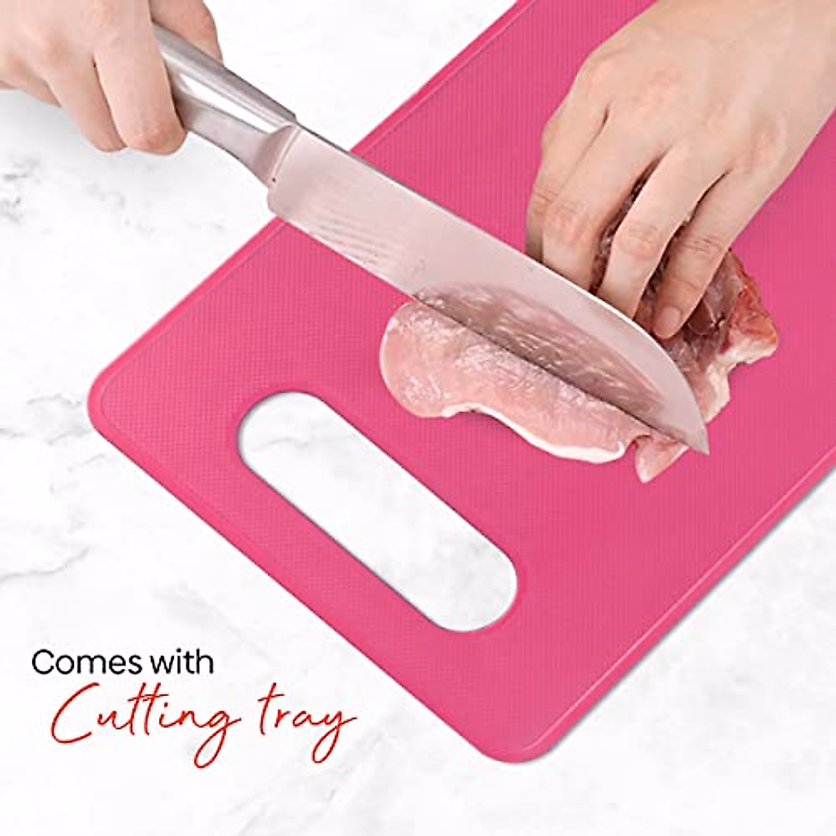 Skyytel Defrosting Tray for Frozen Meat - Fast and Easy Way of Thawing Food - Natural Heating Defrosting Plate Board - Large Size Thawing Plate - Includes Pack of 8 Pieces