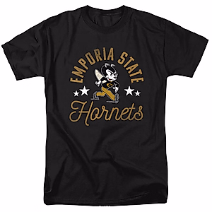 Emporia State University Official Hornets Unisex Adult T-Shirt, Hornets, Large