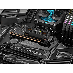 Corsair Hydro X Series XM2 M.2 SSD Water Block - Add Your M.2 SSD to a Custom Cooling Loop - Copper Cold Plate - Easy Installation, Black