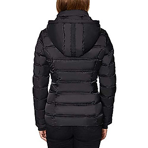 Nautica Ladies' Puffer Jacket (XL, Black)
