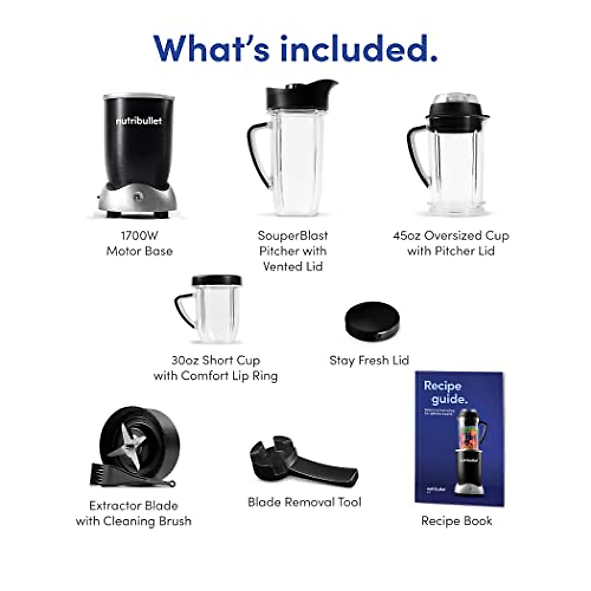 NutriBullet Rx N17-1001 Blender, Black