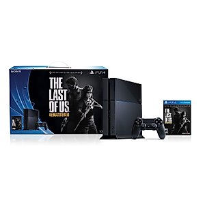 PlayStation 4 Console with Free The Last of Us Remastered Voucher