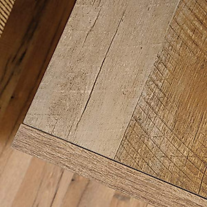 Sauder Dakota Pass Side Table, Craftsman Oak finish