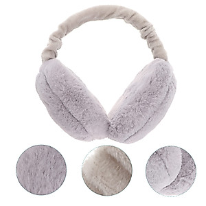 MAGICLULU Winter Ear Covers Faux Warm Earmuffs Headbands for Kids Faux Furry Ear Muffs Kids Headband Ear Muffs for Kids Earmuffs Plush Ear Warmer Windproof Ear Warmer Ear Headband
