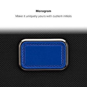 TUMI - Accents Kit - Includes 2 Leather Monogram Patches, 1 Leather Luggage Handle Wrap, 1 Luggage Tag & 8 Leather Zipper Pulls - Atlantic