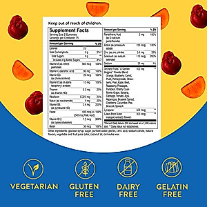 Nature’s Way Alive! Men’s 50+ Gummy Multivitamins, High Potency Formula, Supports Whole Body Wellness*, Fruit Flavored, 150 Gummies