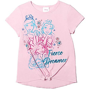 Disney Princesses Toddler Girls 4 Piece Mix n' Match Shorts & Legging Set - 2T White/Pink