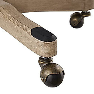 Linon Home Décor Leslie Floral Office Chair