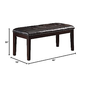 Lexicon Capitola Dining Bench, Espresso