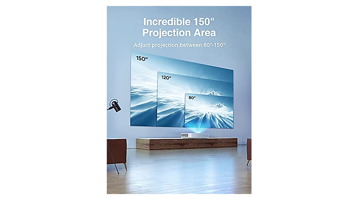 4K Ultra Short Throw Laser TV Projector with Harman Kardon Soundbar