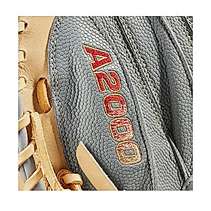 WILSON 2023 A2000® PF33SS 33” Baseball Catcher’s Mitt - Right Hand Throw,Grey/Blonde