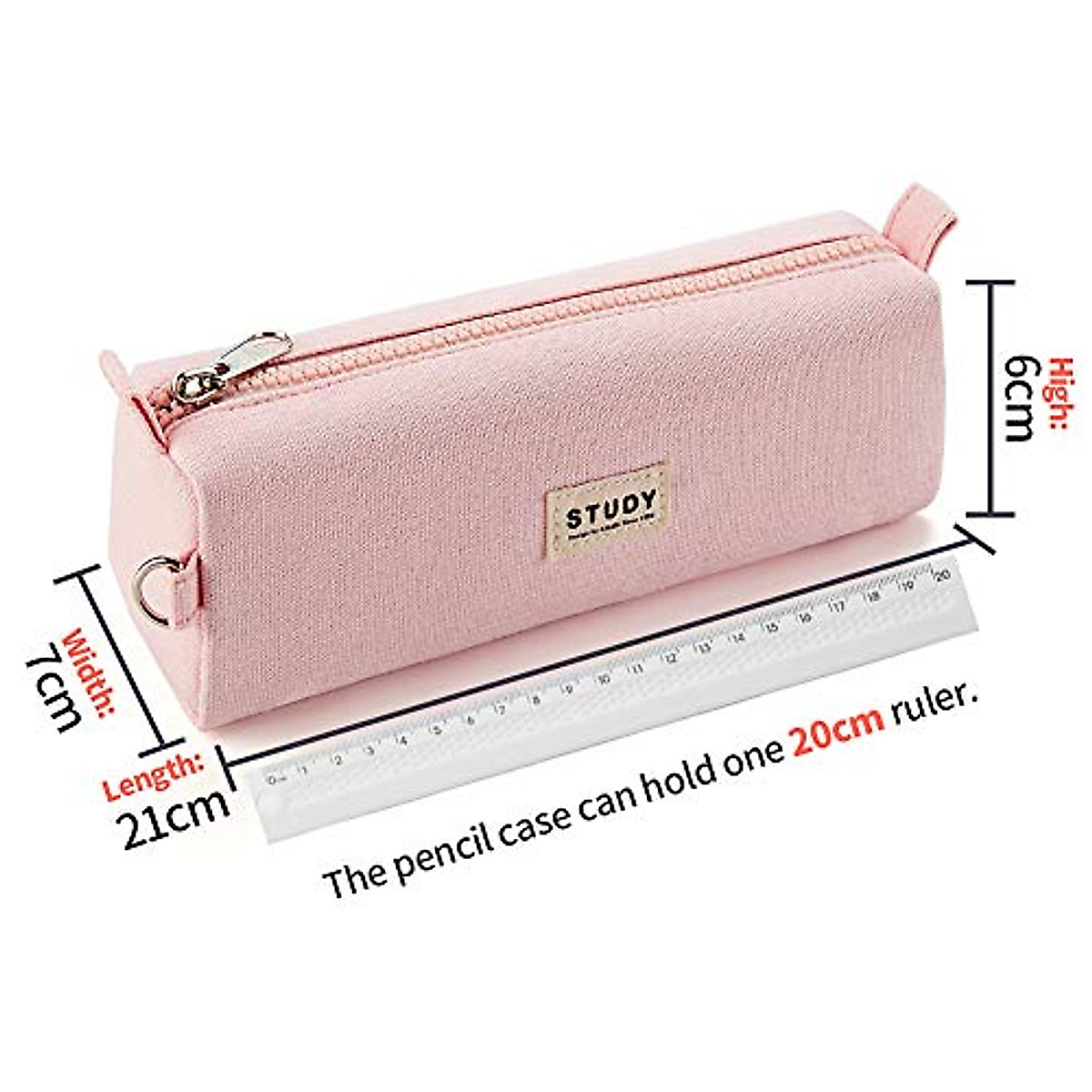 Fancy Forest KALIDI Pencil Case Pencil Pouch Pen Bag Pen Case Stationery Bag with Zipper Canvas for Office &Student