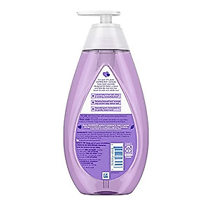 Johnson's Calming Baby Shampoo with Soothing NaturalCalm Scent, Hypoallergenic & Tear-Free Baby Hair Shampoo, Free of Parabens, Phthalates, Sulfates & Dyes, 20.3 fl. oz