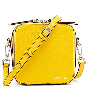 Calvin Klein Argo Organizational Cube Crossbody, Daffodil