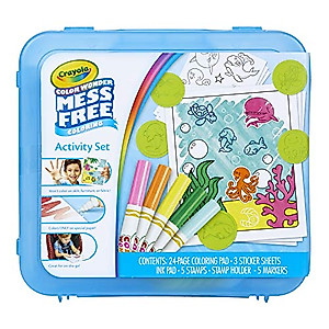 Crayola Color Wonder Mess Free Coloring Activity Set, 30+Piece, Toddler Toys, Gift for Kids 3, 4, 5, 6