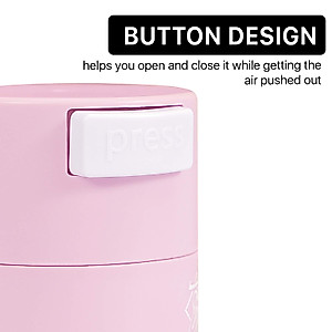 "N/A" Pretty memory Glue Storage Container for Eyelash Extensions Airtight Lash Glue Holder Tank Jar Adhesive Eyelash Extension Supplies, Pink