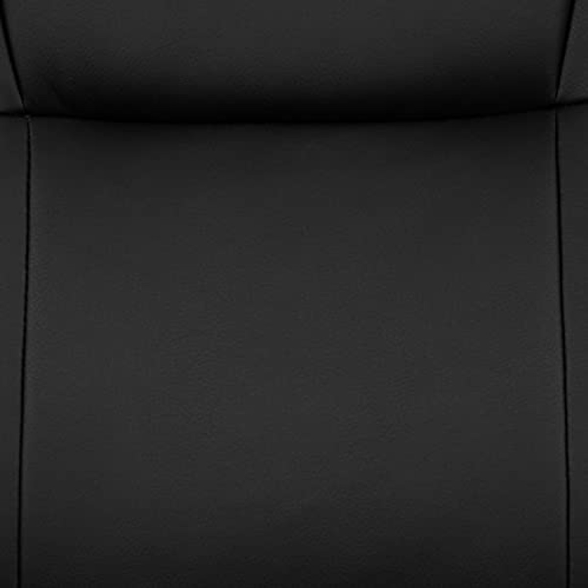Flash Furniture Coffman Flash Fundamentals Mid-Back Black LeatherSoft-Padded Task Office Chair with Arms