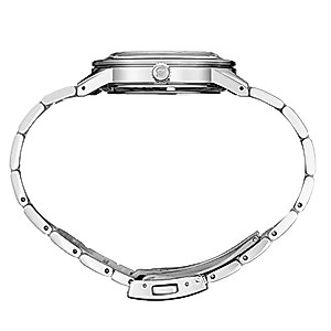 SEIKO Presage Style 60's Collection Stainless Steel Ruby Bezel Automatic Watch SRPH93, Silver