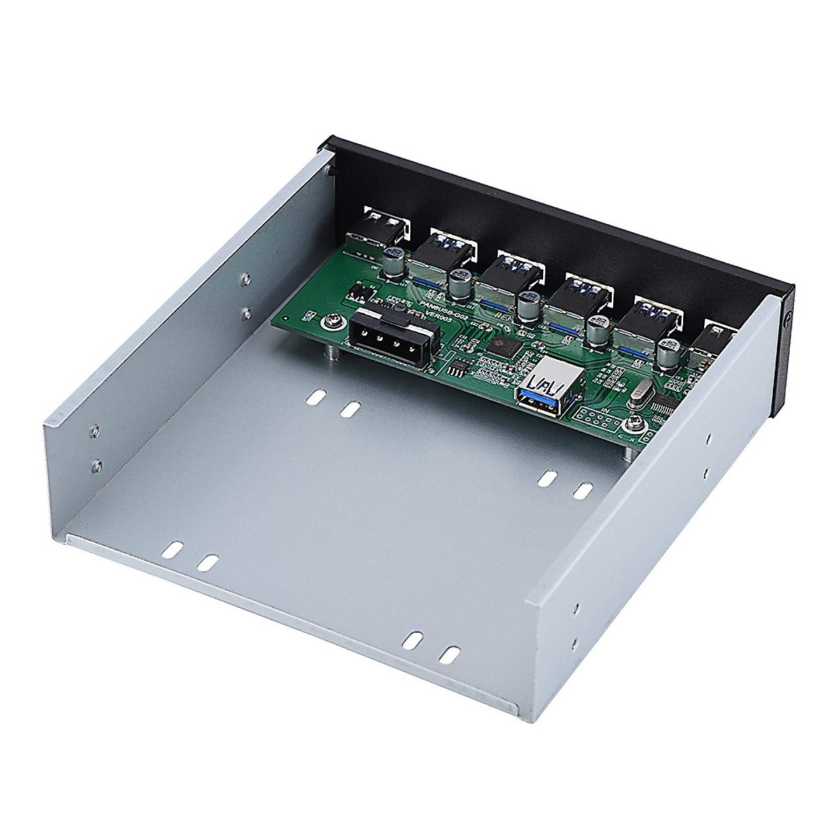 Shipenophy Data Transmission Sturdy Long-Term Use Multi-Functional Front Panel Plug and Play Computer