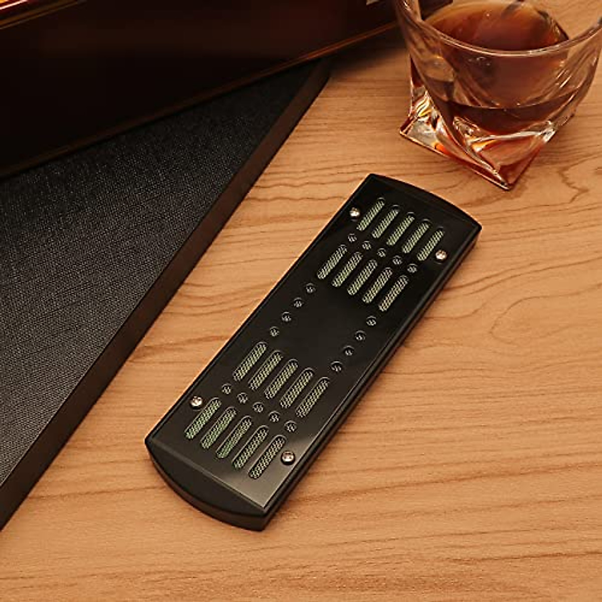 TISFA Cigar Humidifier, Cigar humidor humidifiers, Black Cuboid Humidor Humidifier (M)