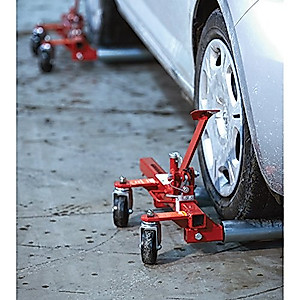 Ironton Heavy-Duty Mechanical Wheel Dolly - 1,250-Lb. Lift Capacity