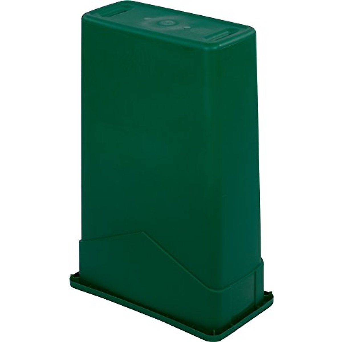 CFS 34202309 TrimLine Polyethylene Waste Container, 23 Gallon Capacity, 20" Length x 11" Width x 29.88" Height, Green (Case of 4)