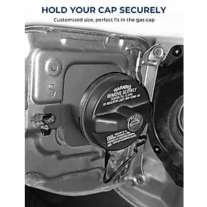 ISSYAUTO Gas Cap Holder Compatible with 2005-2015 Tacoma 2nd Gen Fuel Cap Holder, Only Fits Short Bed