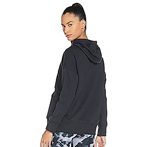 Under Armour Women's Rival Fleece Full Zip Hoodie , Black (001)/White , XX-Large