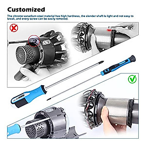 Strong Trigger Assembly Replacement for Dyson V11 SV14 Vacuum Cleaner Disassembly Tool Screwdriver Set