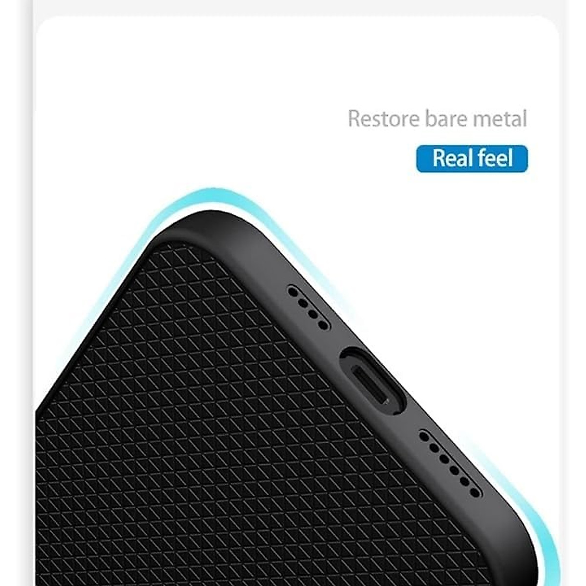 Casecious Compatible with Xiaomi Redmi Note 8 Pro Crossline Slide Grids Soft Slim TPU Cell Phone Mobile Basic Back Case Cover Black