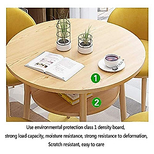 Leisure Table and Chair Set Office Conference Room Business Negotiation Reception 90cm Square Table Home Living Room (Color : Blue) (Color : Peacock Blue)