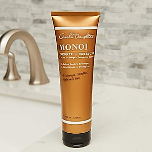 Carol’s Daughter Monoi Repair and Moisture for Curly Hair Monoi Star Strength Leave In Cream with Monoi Oil for Hydration and Softness, 8.5 fl oz