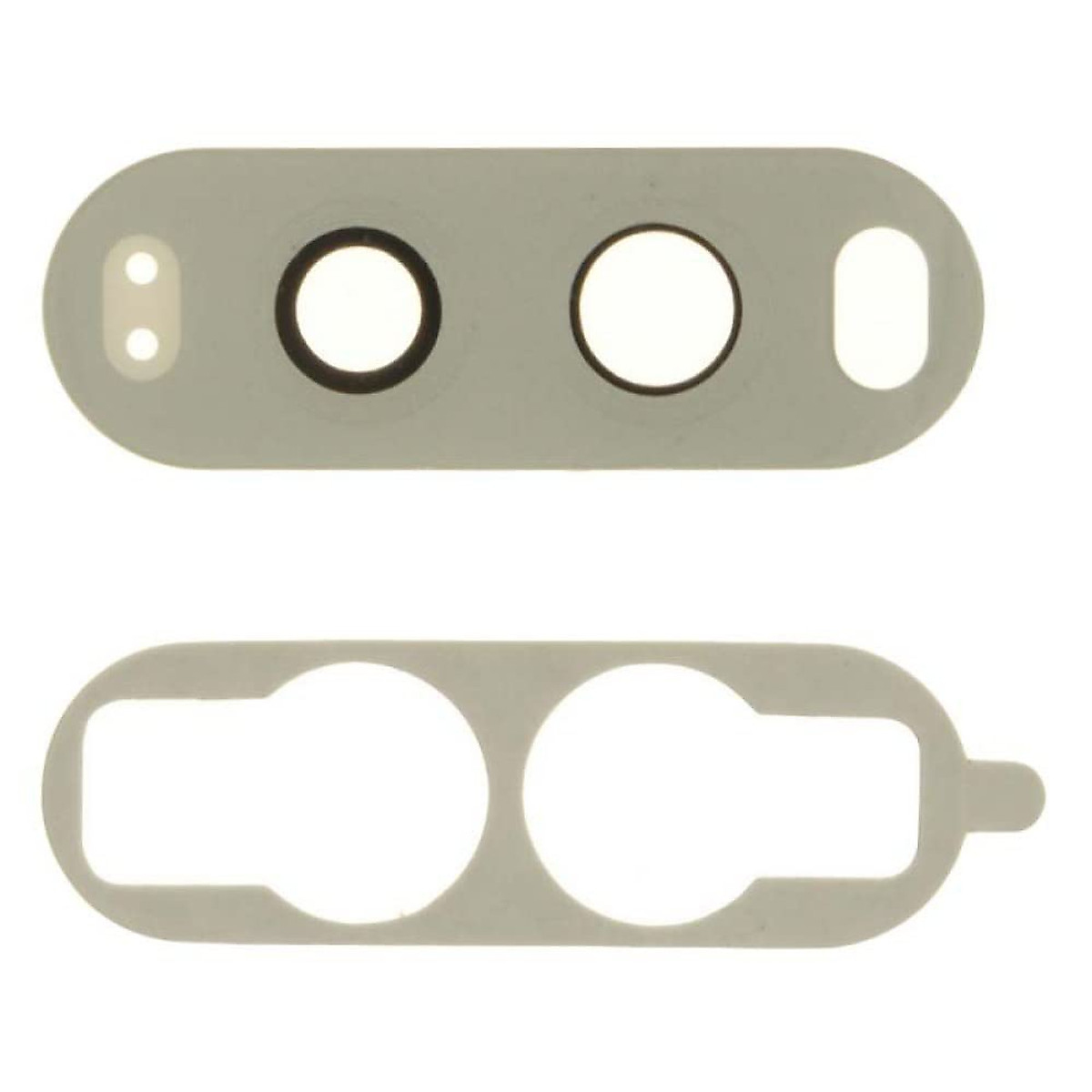 Glass Camera Lens (Back) for LG V20 (White) with Separator Card