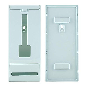 Plastic Bag Organizer - Wall-Mounted Plastic Bag Dispenser Garbage Trash Bags Storage Box Kitchen Organizer Holder(blue)