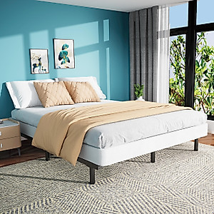 NOAH MEGATRON 7 Inch Box Spring Queen, Low Profile Metal Boxsprings/Mattress Foundation/Bunkie Board - 3000LBS Strong Steel Structure/Easy Assembly (Queen)