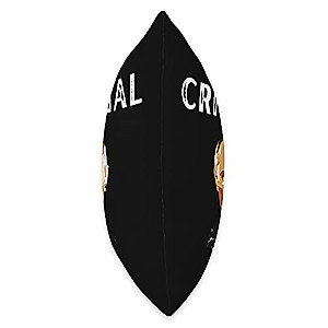 War Criminal Putin Things Co. Inc. War Criminal Anti Vladimir Putin Throw Pillow, 16x16, Multicolor