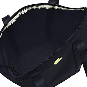 Lacoste Shoulder Bag, Marine 166 Jaune Fluo