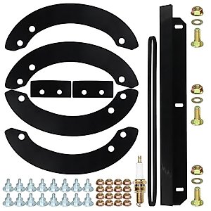 GELASKA HS520 Paddles 06720-V10-030 Auger Rubber with 76322-V10-020 Scraper Blade 22431-V10-013 Belt and Hardware kit for Honda HS520, HS520A, HS520K1, HS720,HS720AA, HS720AMA, HS720ASA Snowblowers