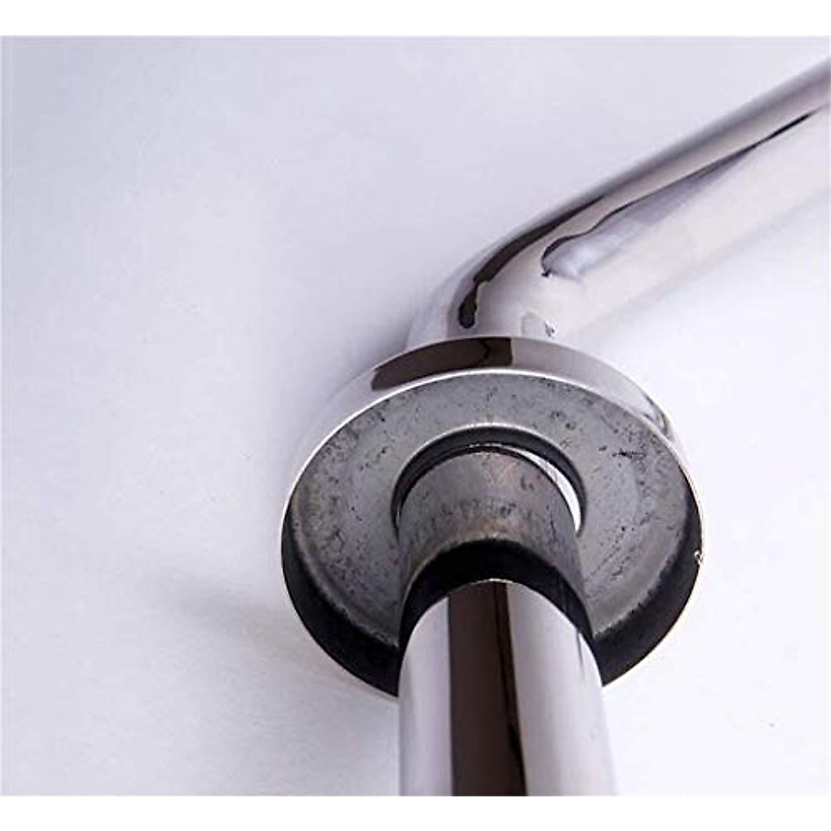CRODY Bath Wall Attachment Handrails Grab Bar Rails Curved Stainless Steel Grab Rails,Bathtub Shower Aids Grab Bar,Safety Anti-Slip Rust Banisters, Wall Mounted Towel Rack,Support Handle for Elderly D