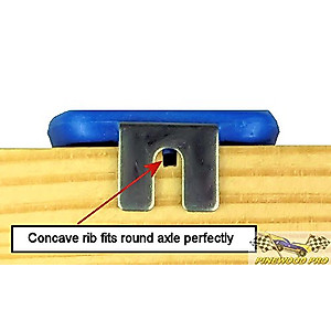 Pinewood Pro PRO Axle Inserter Guide from for Inserting axles in Pinewood Blocks